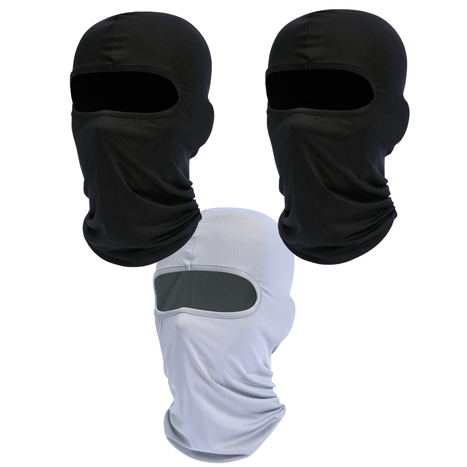 3 Pack Balaclava Face Ski Mask : Full Face Cover Hood Shiesty Masks for ...