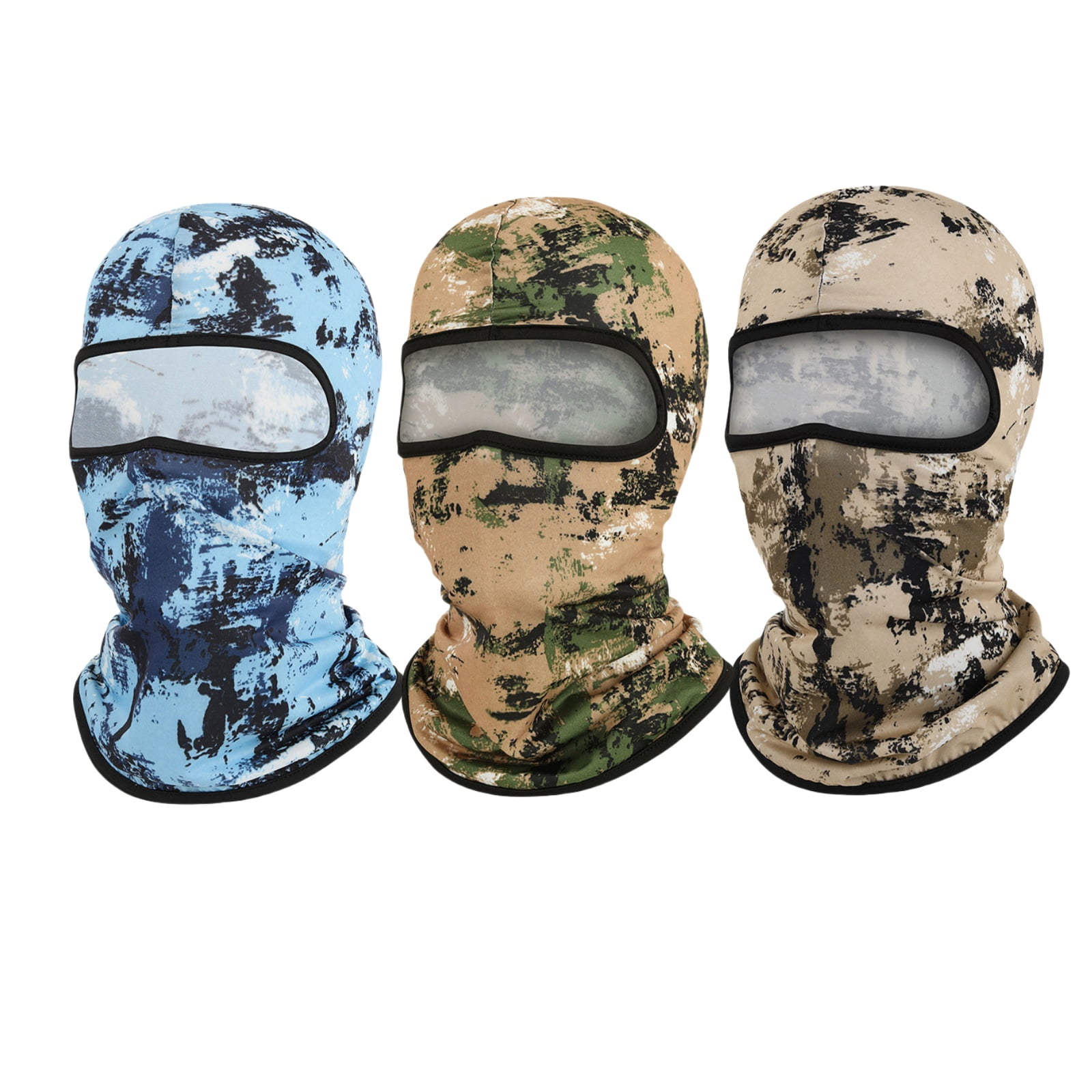 3 Pack Balaclava Face Ski Mask : Full Face Cover Hood Shiesty Masks for ...