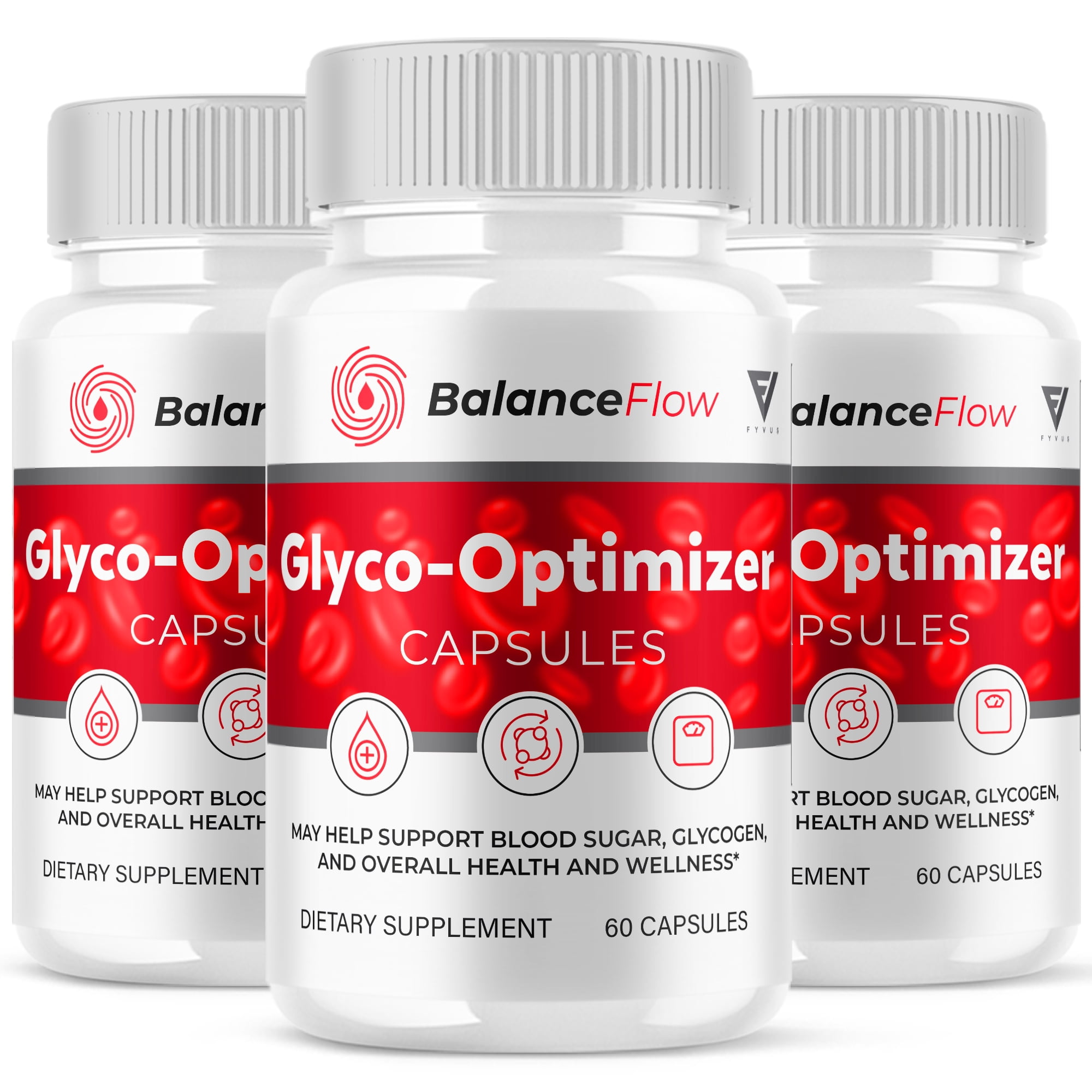 (3 Pack) Balance Flow Glyco Optimizer BalanceFlow Supplement, Balance ...