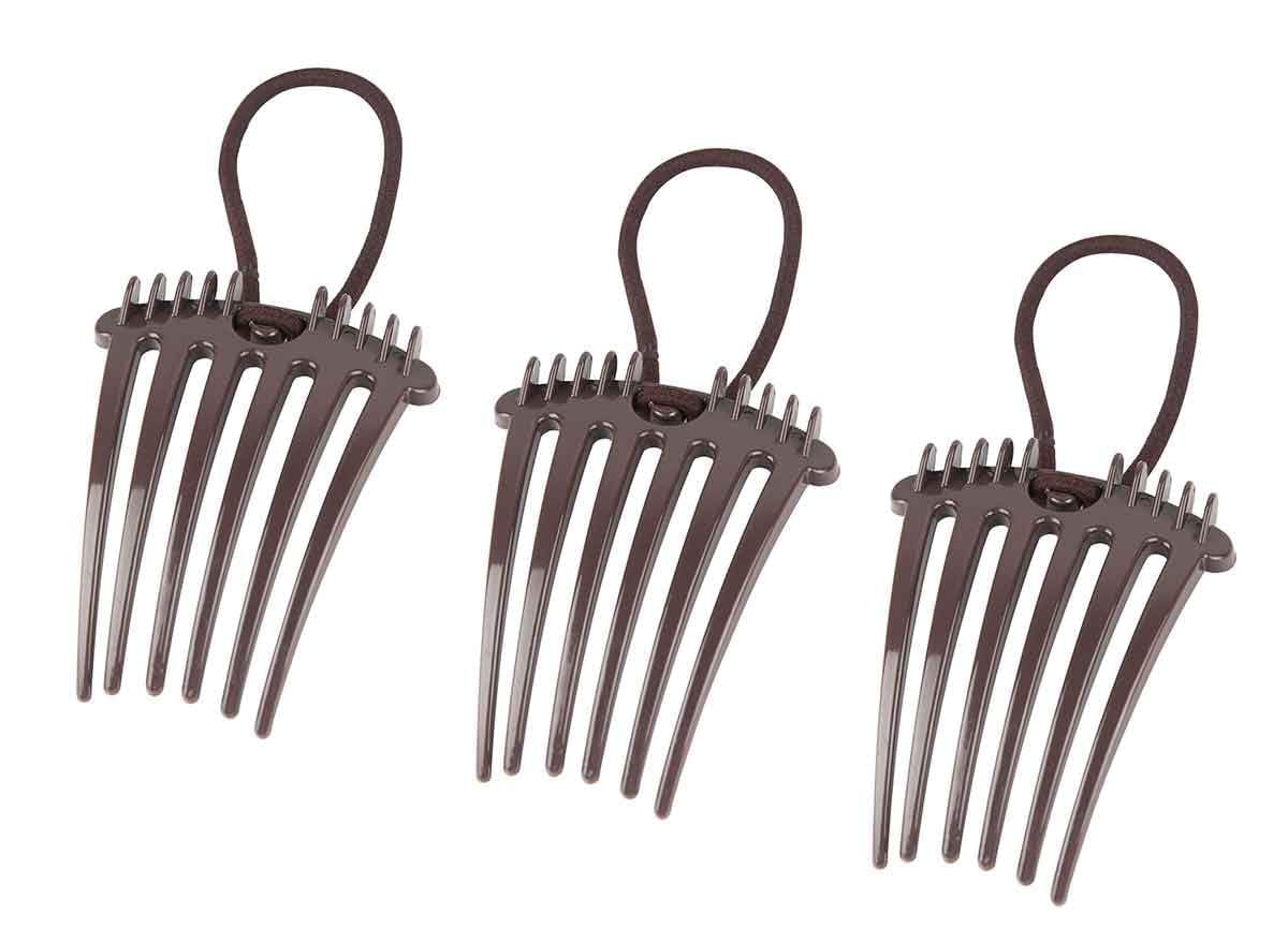 3 Pack Bandette Comb with Elastic Band 2023 New Fluffy Hair Comb ...