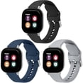 3 Pack Bands for Gabb Watch 3e 3 2 1/Gizmo Watch 3 2 1, Cosmo JrTrack 4 ...