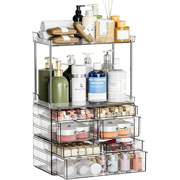 Bathroom Countertop Storage Tower