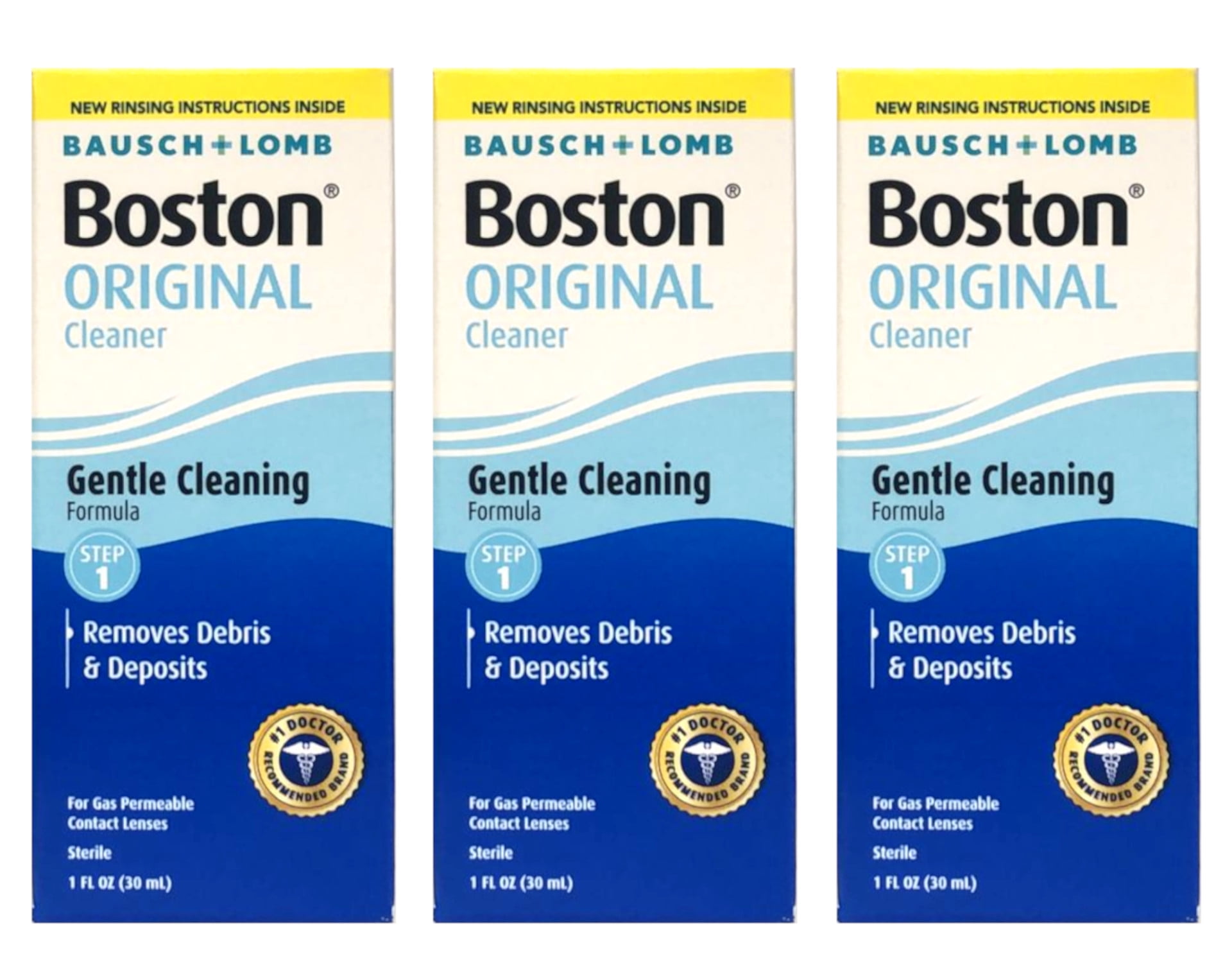 Bausch & Lomb Boston Original Cleaner for Gas Permeable & Hard Lenses ...