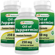 Mason Natural Enteric Coated Peppermint Oil Capsules - Pure 50mg for ...