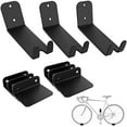 3 Pack Bike Pedal Hanger Wall Mount, Heavy Duty Horizontal Bike Rack for Garage Wall, Bike ...