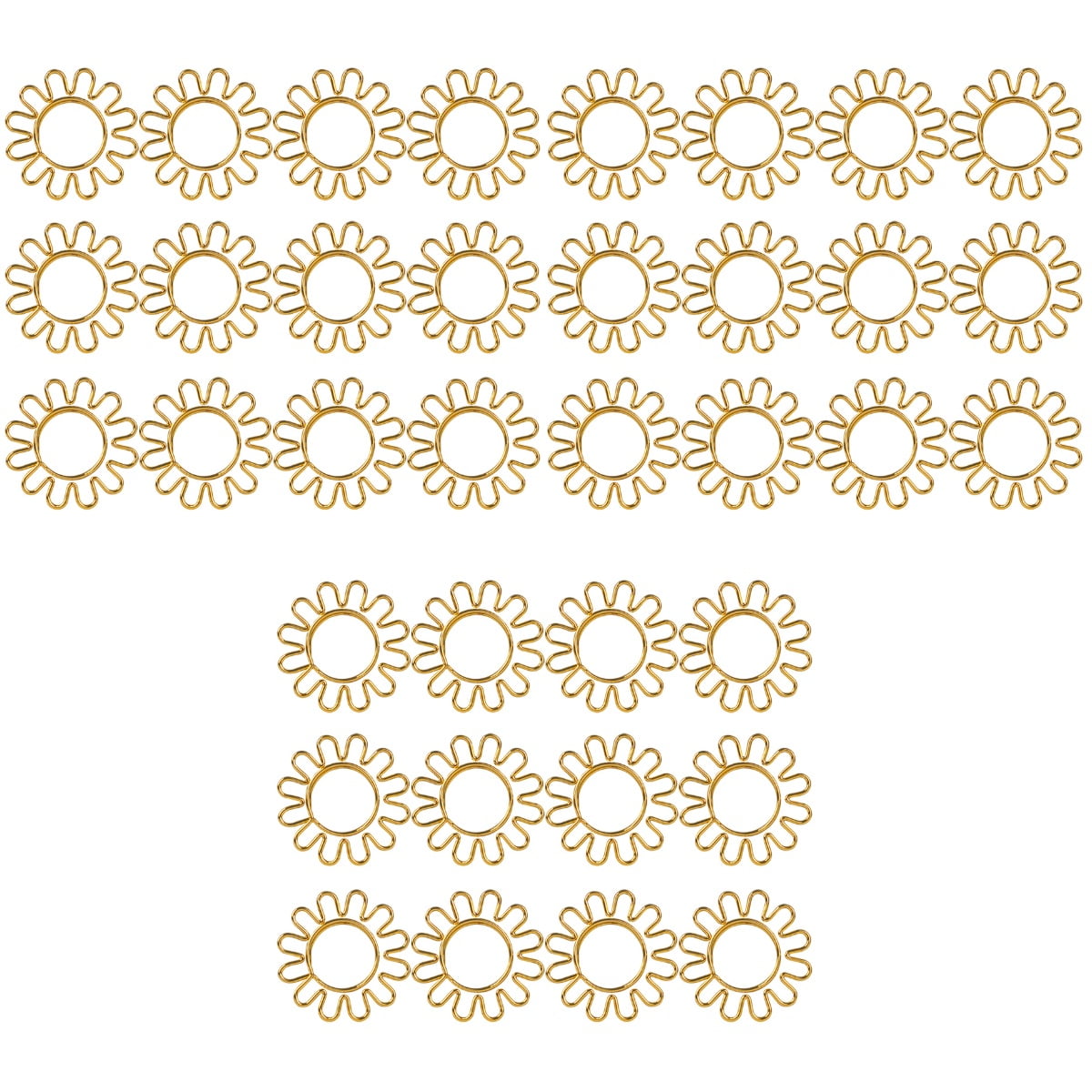 3 Pack Binder Clips Planner Bookmark Staple Fasteners Golden - Walmart.com