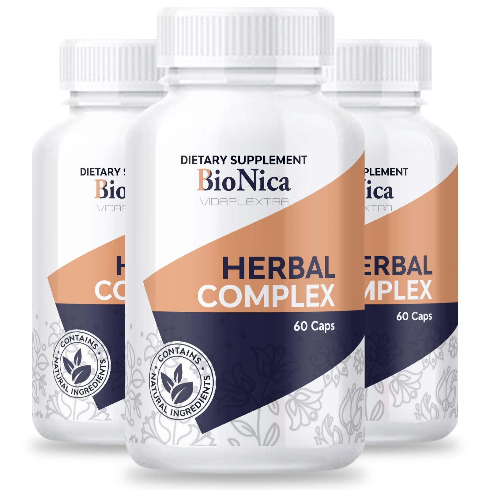 (3 Pack) Bio Nica Capsules - BioNica Capsules - Walmart.com