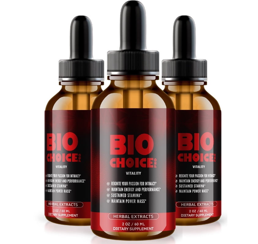 (3 Pack) BioChoice Drops, BioChoice Pro Oil for Ultra Performance, Bio ...