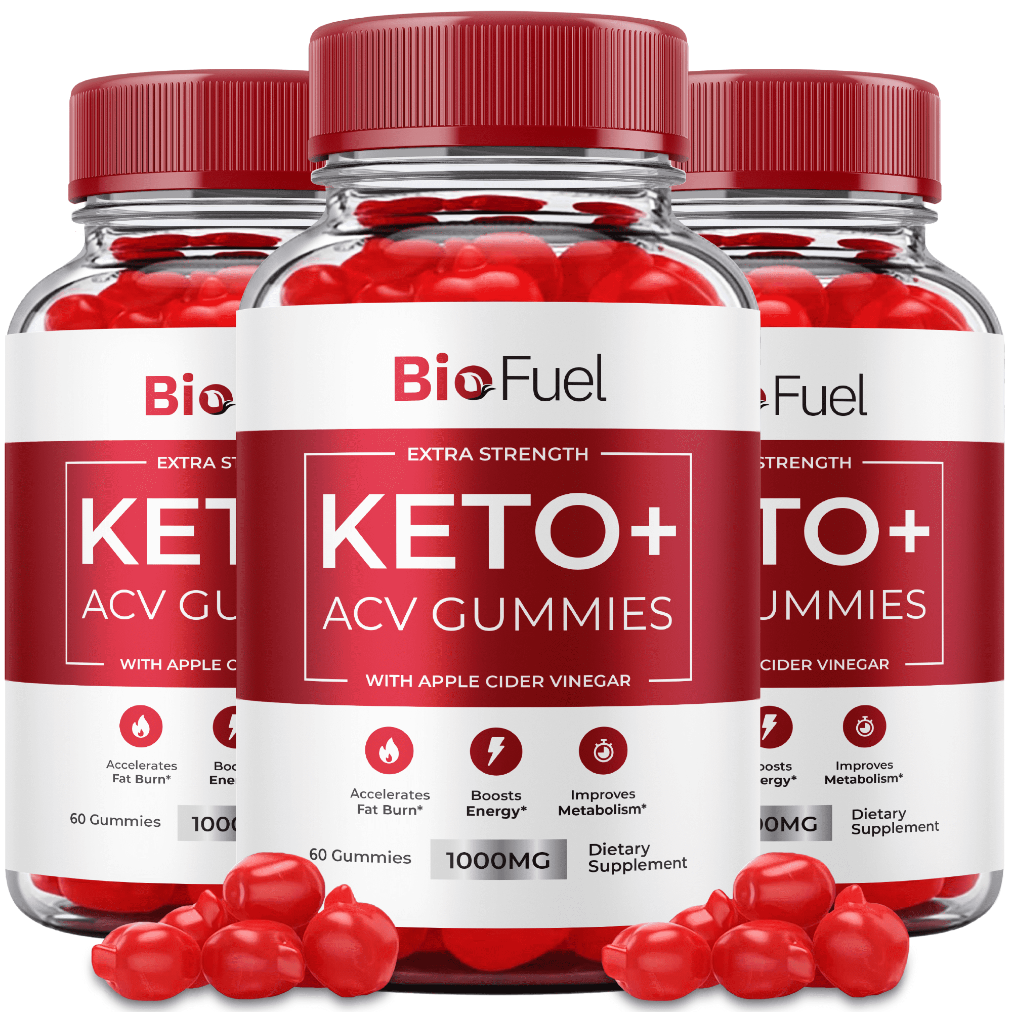 (3 Pack) BioFuel Keto ACV Gummies - Official Formula - Bio Fuel Keto ...