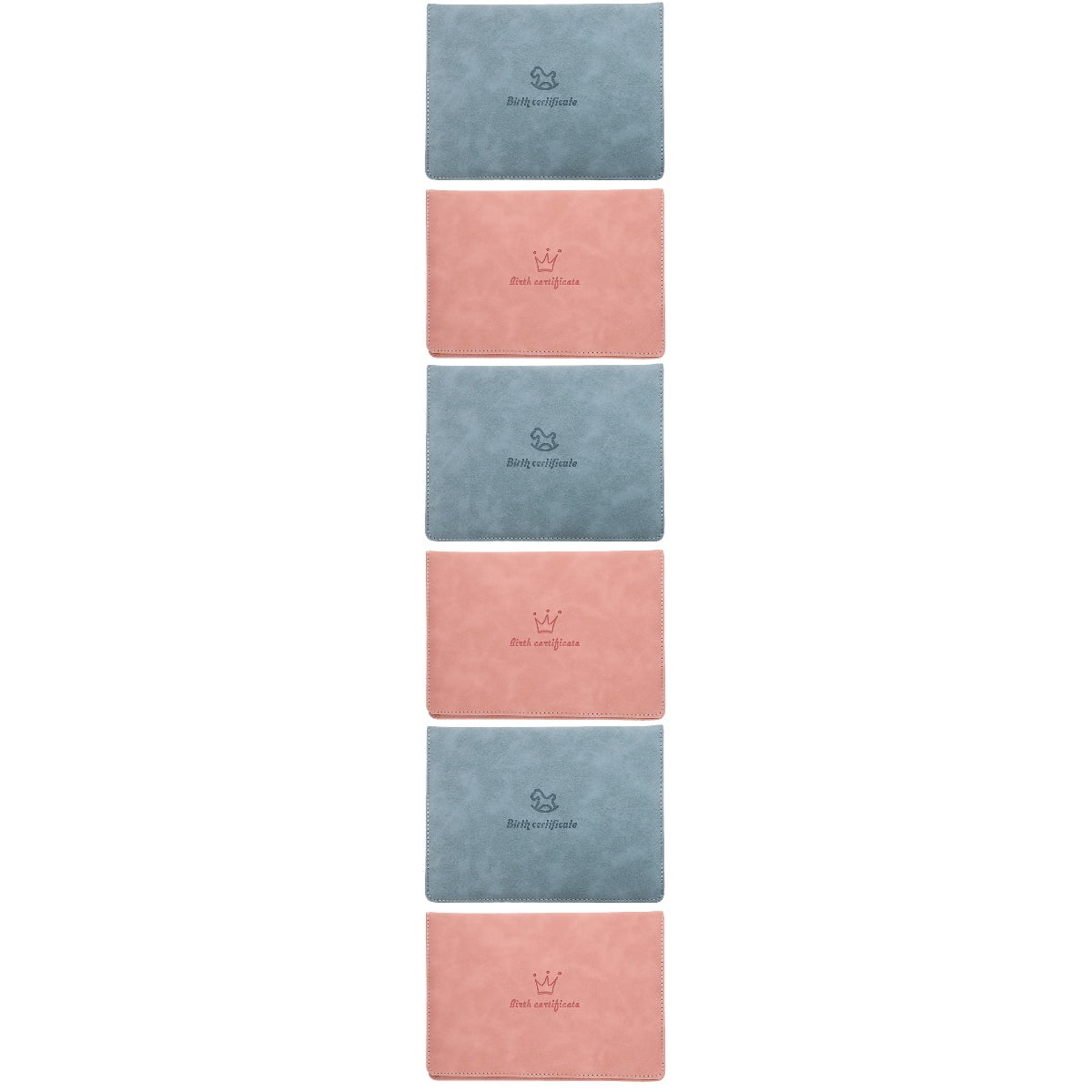 3 Pack Birth Certificate Protective Cover Baby Multiple Protectors Boy ...