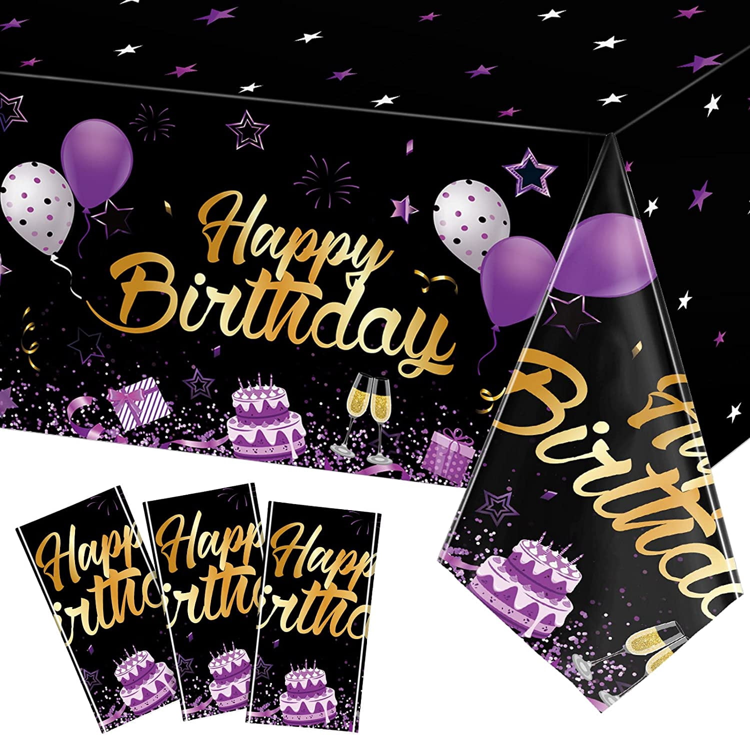 3 Pack Birthday Party Supplies Confetti Sprinkles Happy Birthday ...