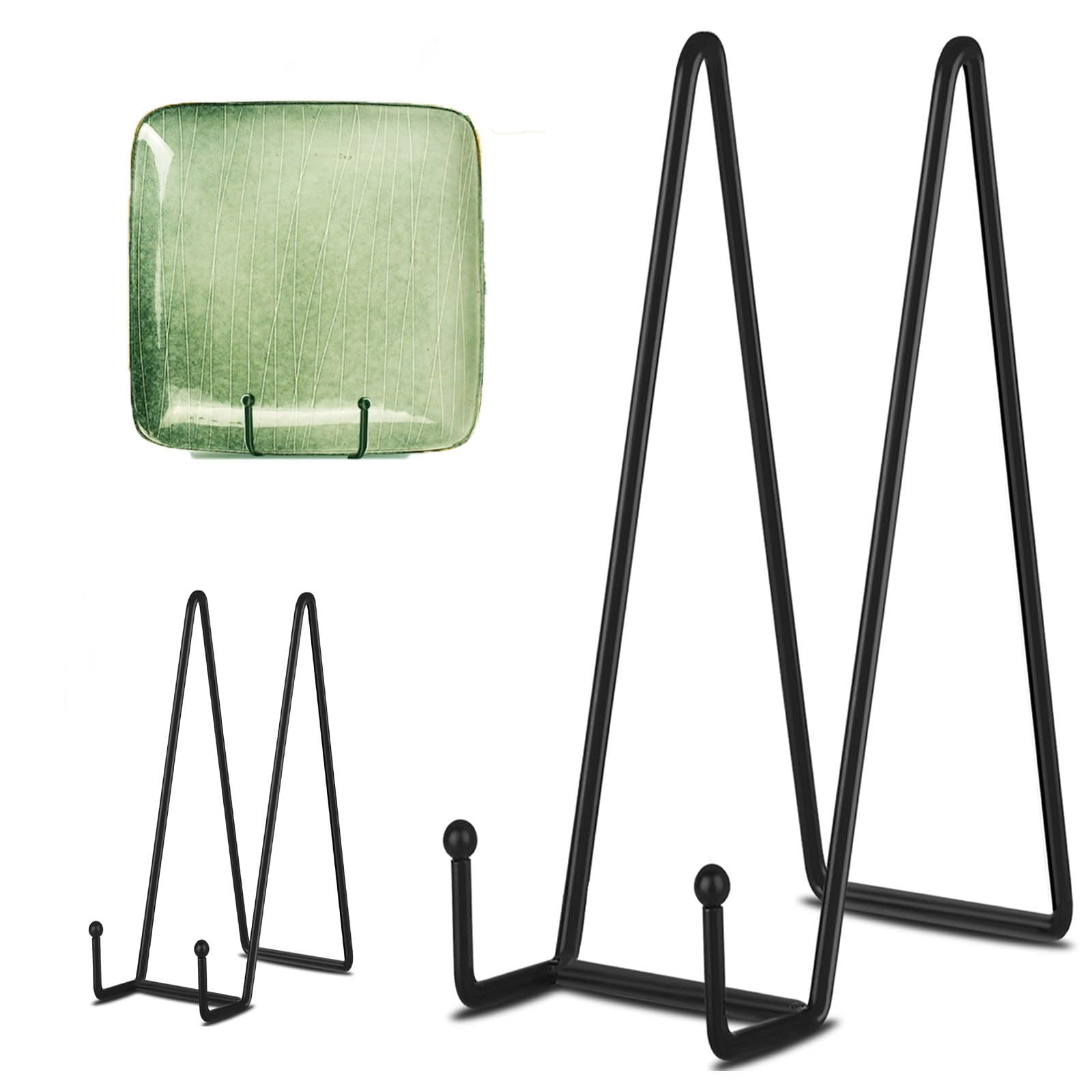 3 Pack Black 14 in Tabletop Display Easel for Plates, Pictures and ...