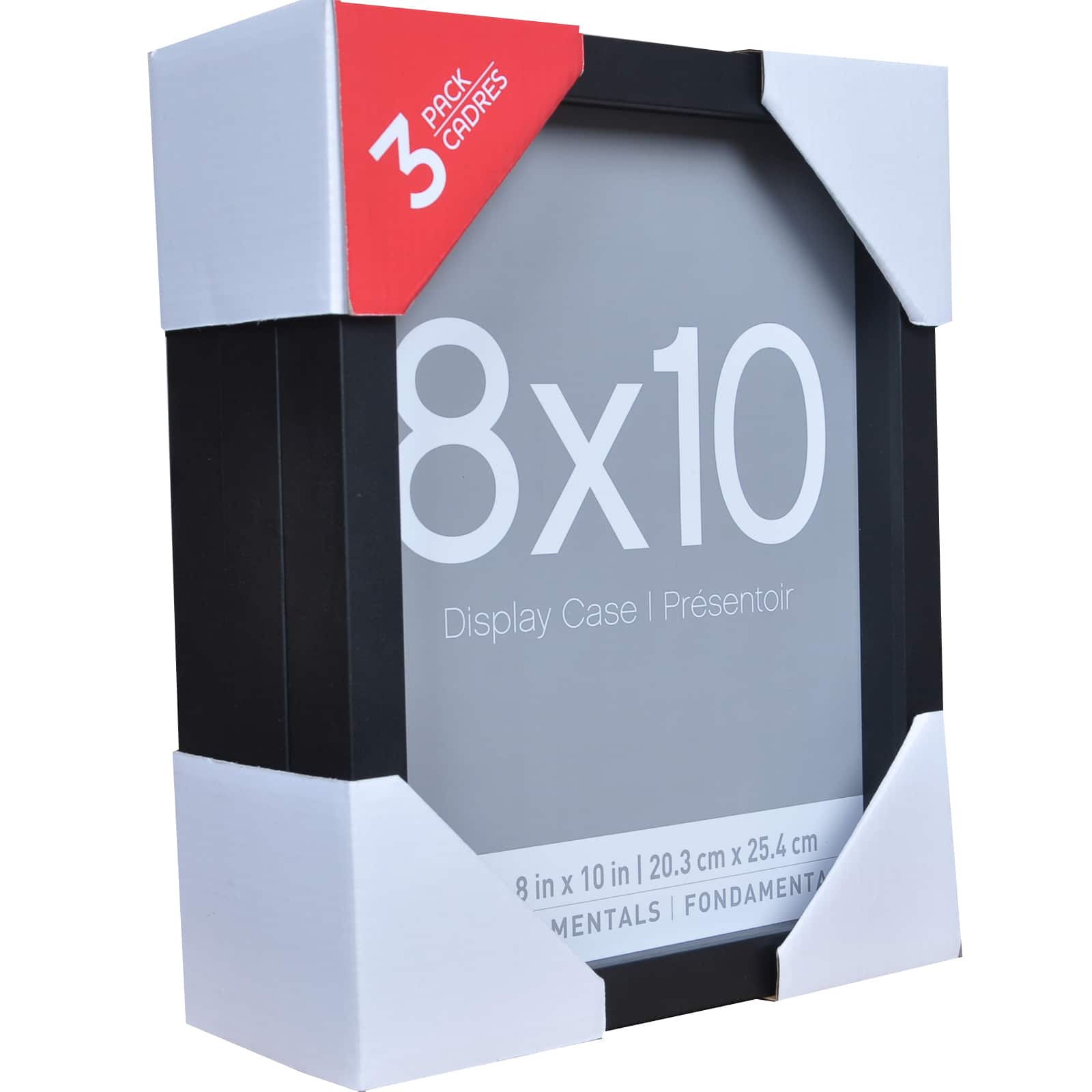3-Pack Black 8" x 10" Shadow Boxes, Fundamentals By Studio Décor ...