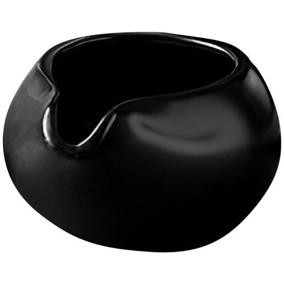 3 Pack Black Plates Coffee Syrup Pitcher Small Milk Jug Water Ceramic ...