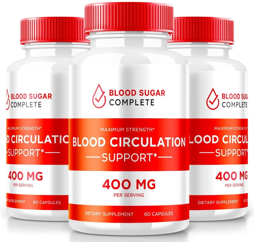(3 Pack) Blood Sugar Complete Capsules, Ultimate Herbal Supplement to ...