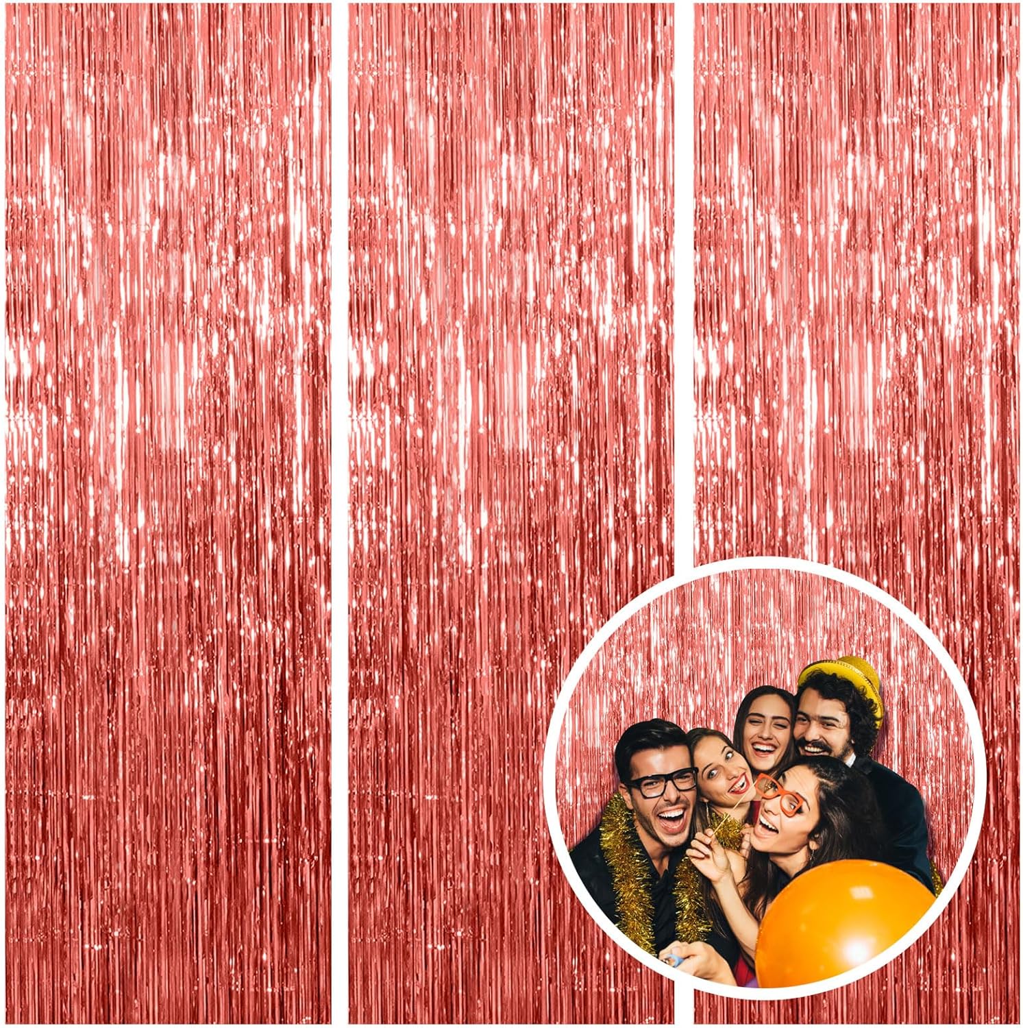 3 Pack Blue Backdrop Party Streamers Ocean Themed Decor Birthday Party ...