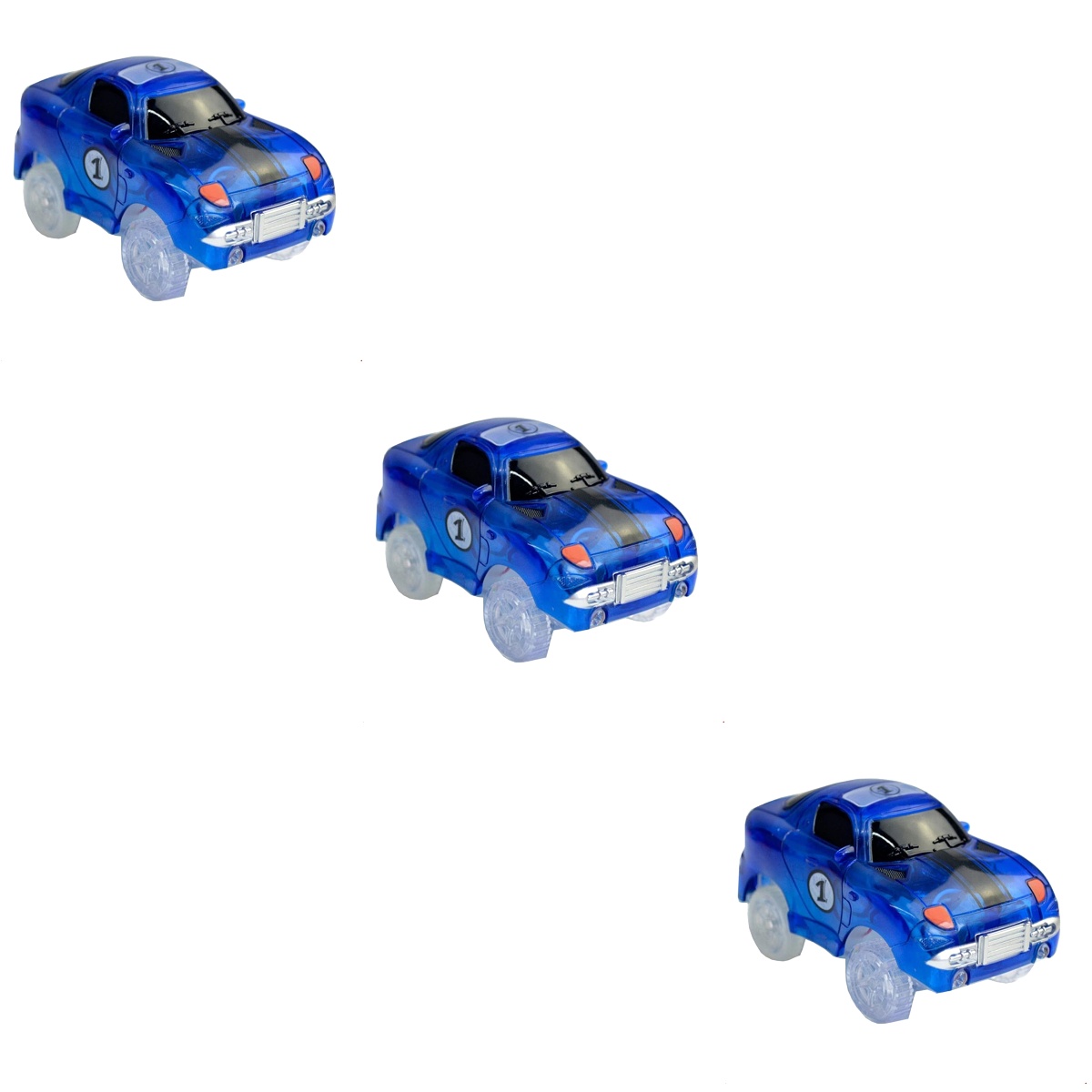 3 Pack Blue Light up Car Cars Light up Car Toy 9.50X5.50X5.80CM ...