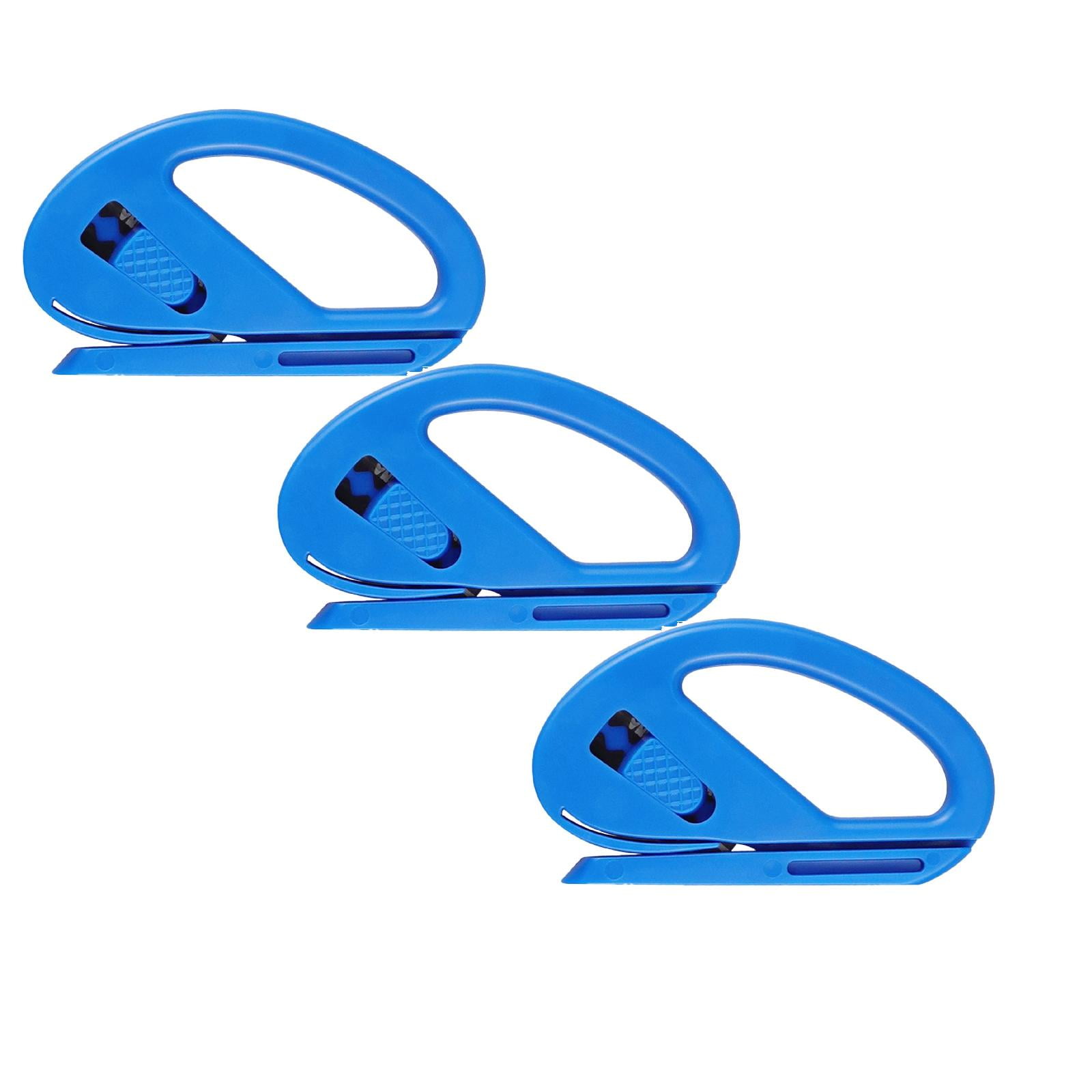 3-Pack Blue Wrapping Paper Roll Cutter Set–Professional Sliding Paper ...