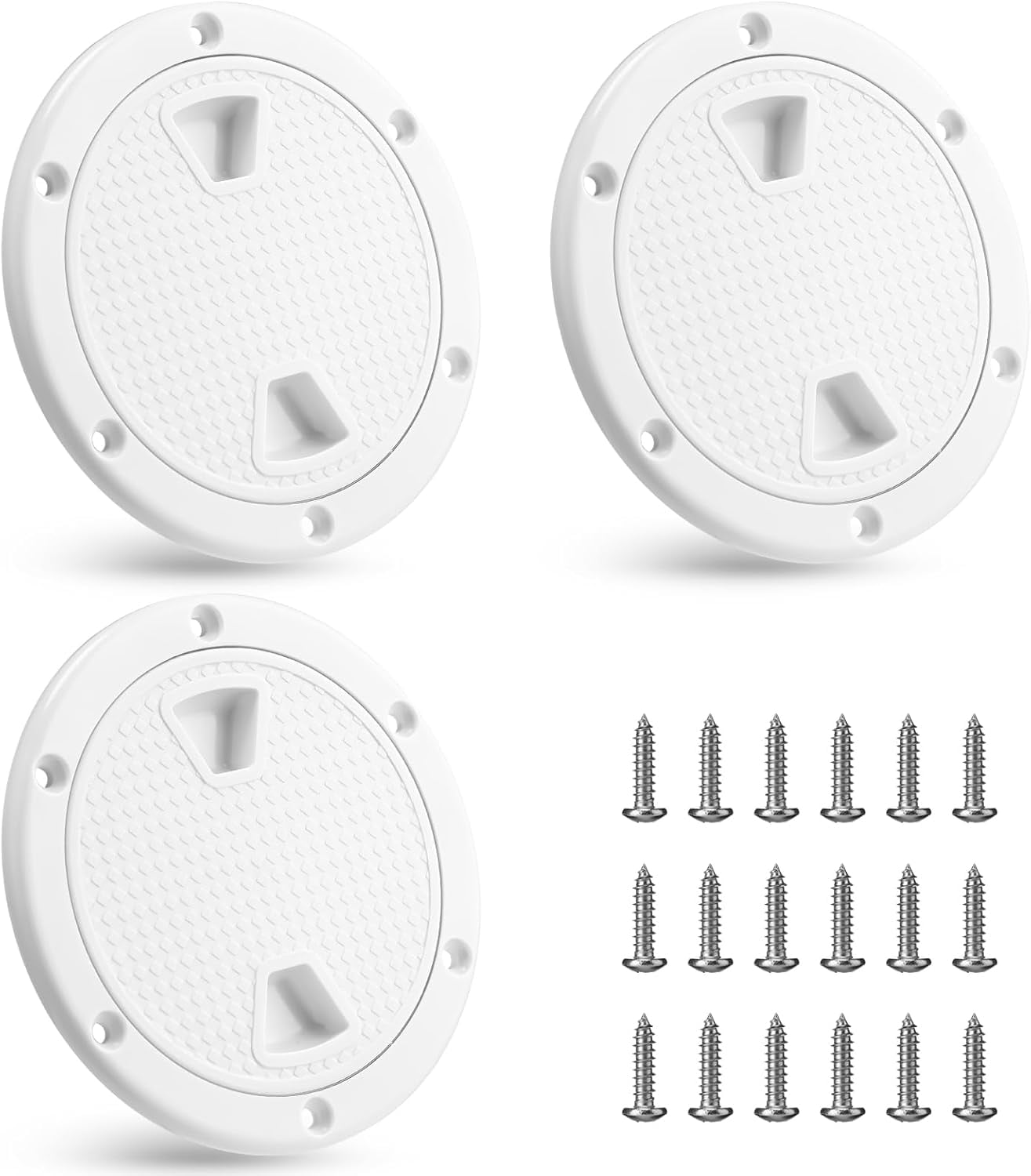 3 Pack Boat Hatch Circular Non Slip Inspection Hatch Boat Detachable ...