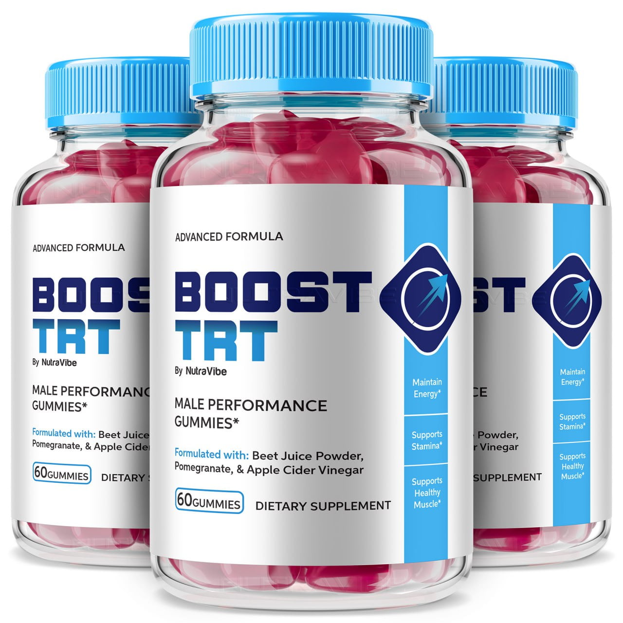(3 Pack) Boost TRT Gummies – Original Boost TRT Formula with a Natural Daily Blend for Energy ...