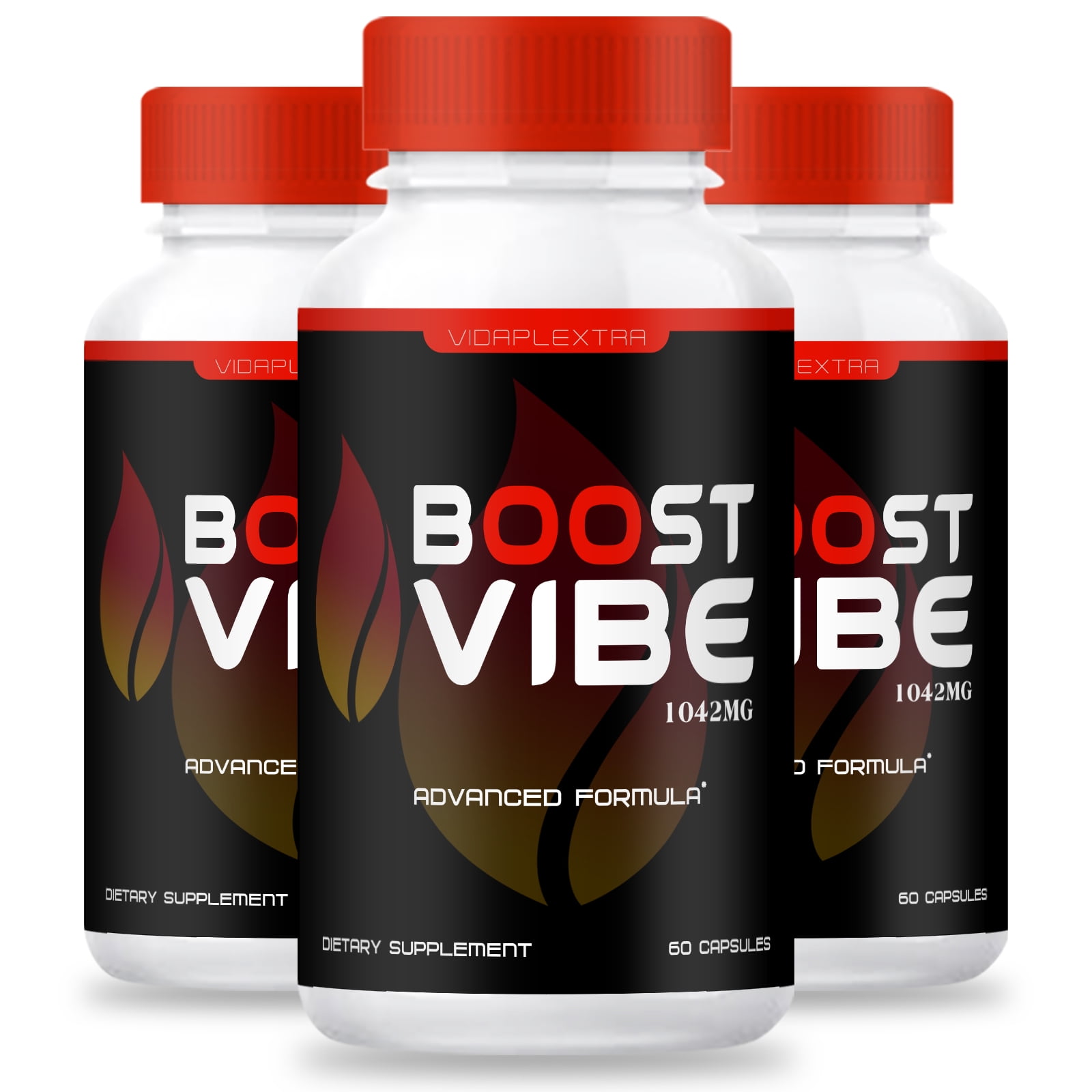 (3 Pack) Boost Vibe Capsules - Boost Vibe Male Capsules - Walmart.com