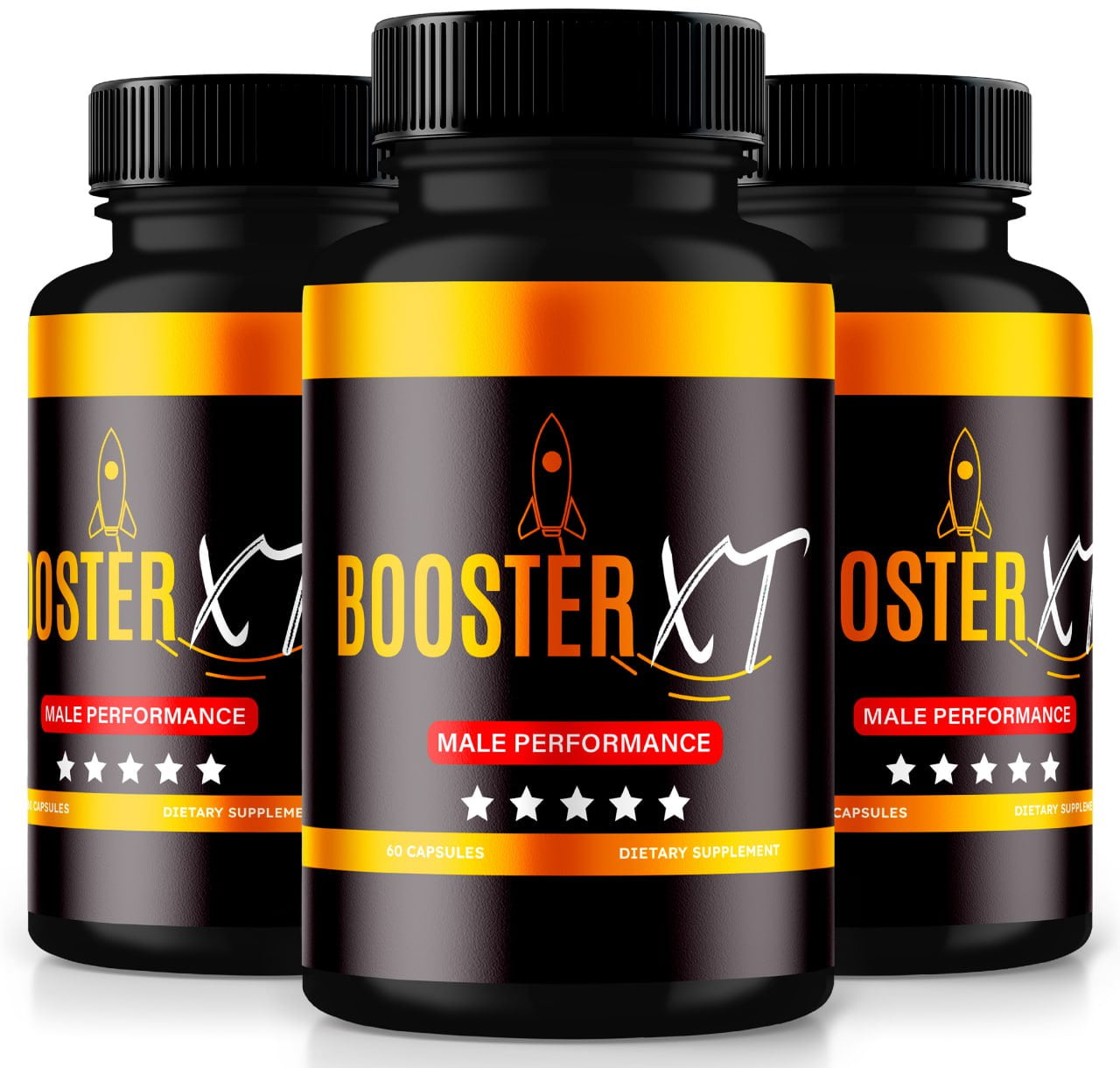 (3 Pack) Booster XT, Booster XT Pro Official Formula Capsules, All Natural Supplement for ...