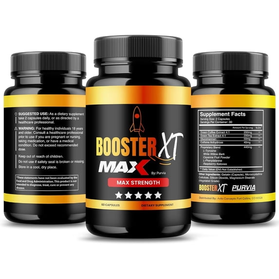 (3 Pack) Booster XT Pills - Official Formula - Boosterxt Max Pro ...