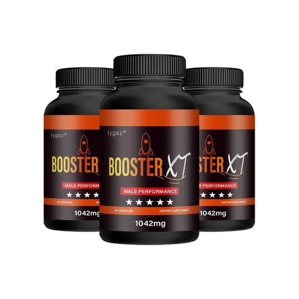 (3 Pack) BoosterXT - Booster XT Mens Supplement - Walmart Business Supplies
