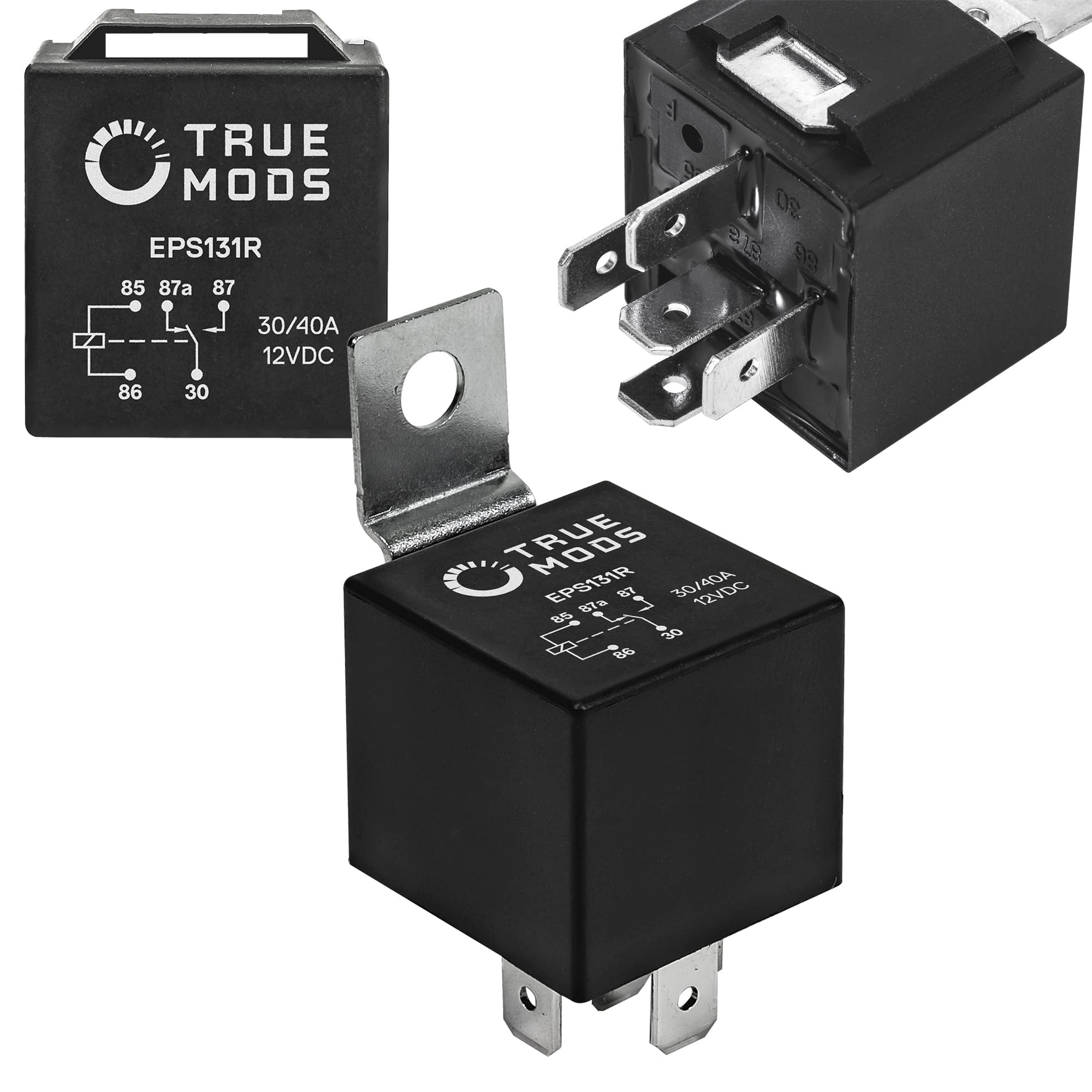 3 Pack Bosch Style 5-Pin 12V Relay Switch [30/40 Amp] 12 Volt ...