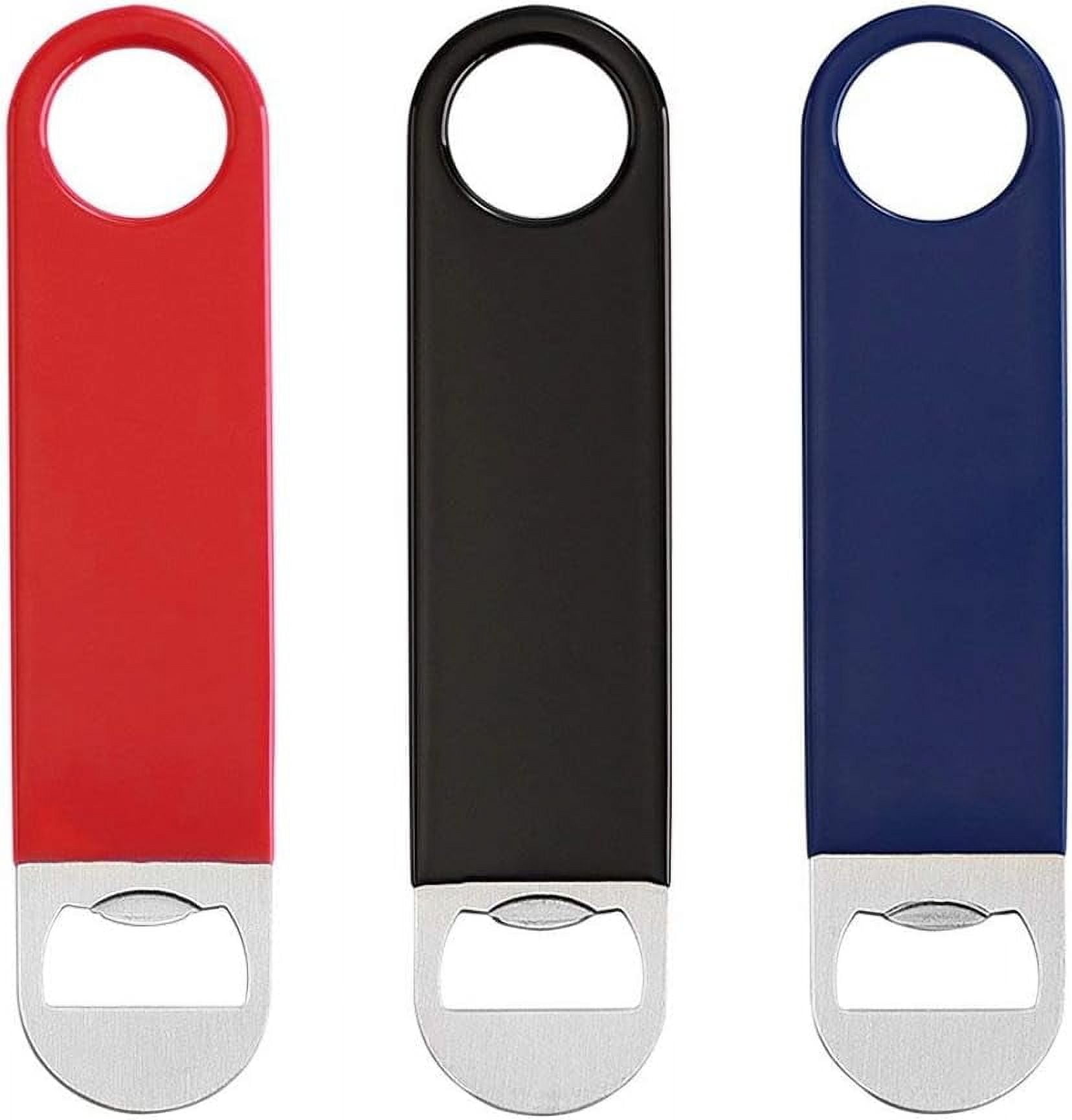 3 Pack Bottle Openers,Beer Bottle Openers, Speed Openers, Stainless ...