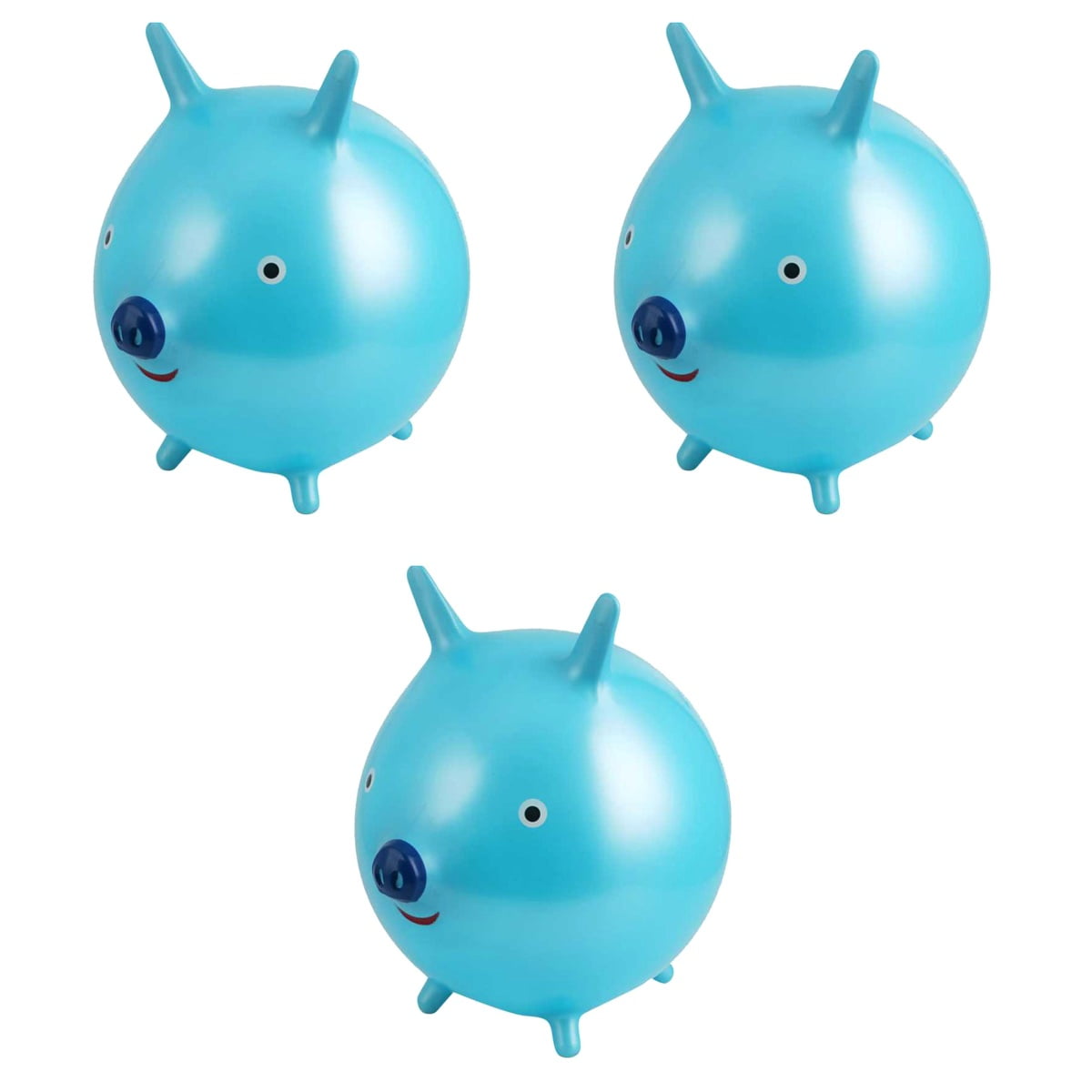 3 Pack Bounce Super Bouncy Space Ball Child Blue - Walmart.com