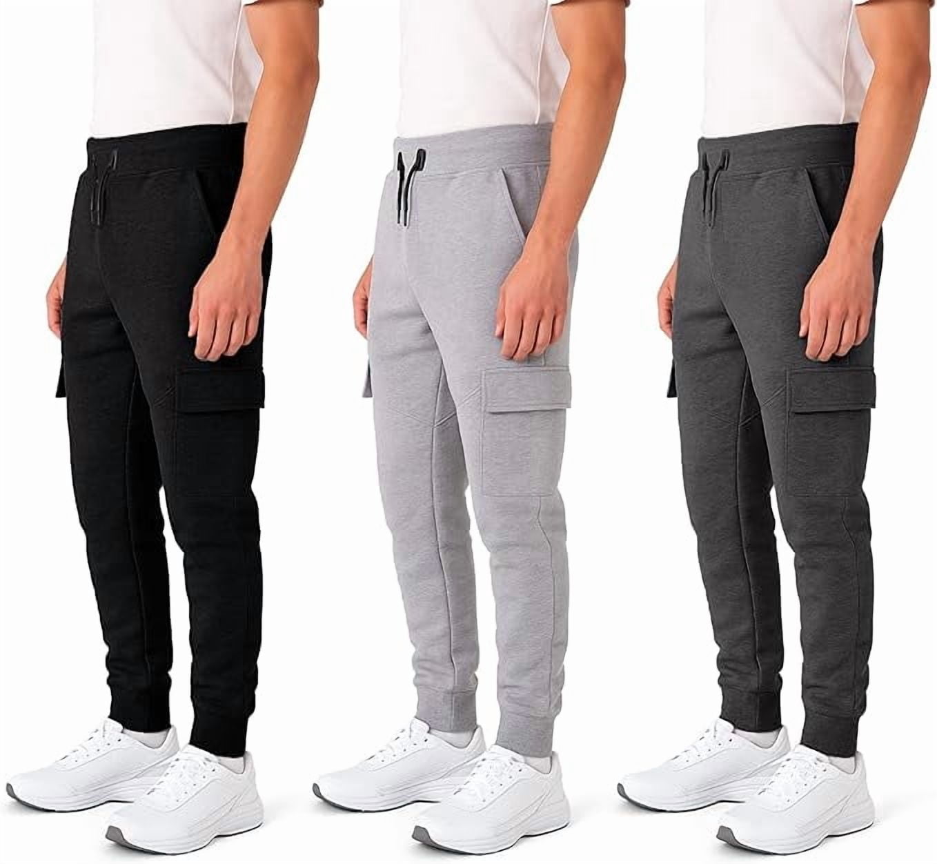 3 Pack Boys Sweatpants – Athletic Workout Joggers for Boys & Kids ...