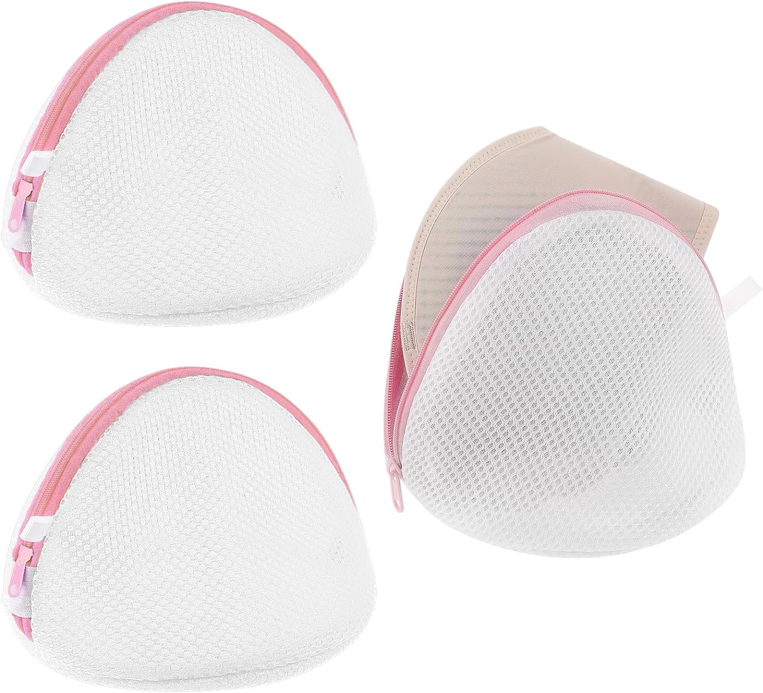 3 Pack Bra Washing Bags For Laundry, Mesh Bra Wash Bag for Laundry, Bra ...