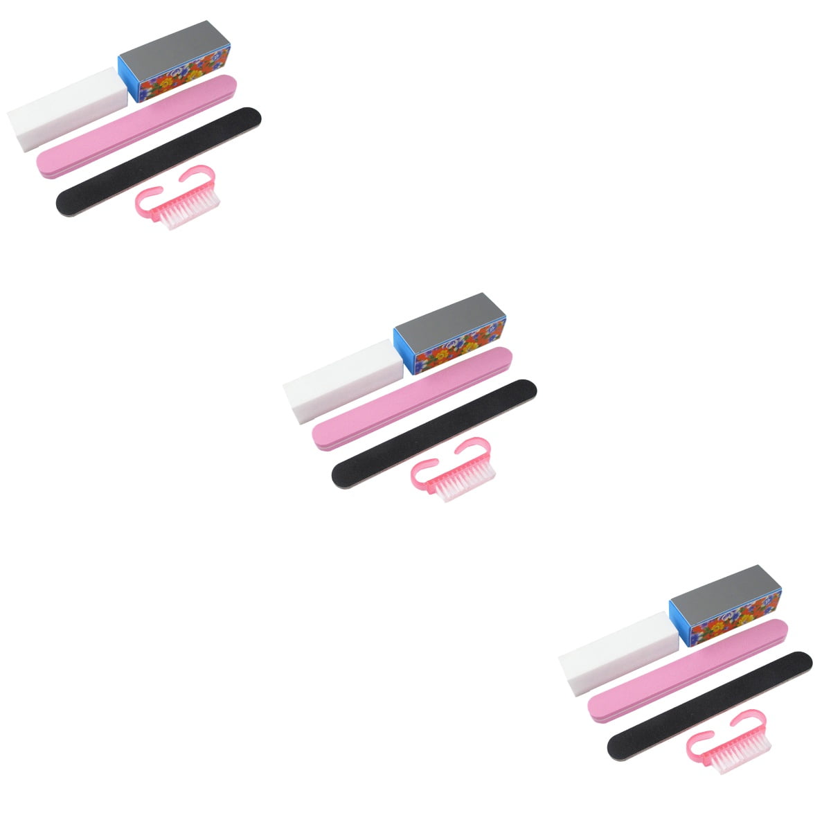 3 Pack Buffing Blocks for Gel Nails Trimming Tools - Walmart.com