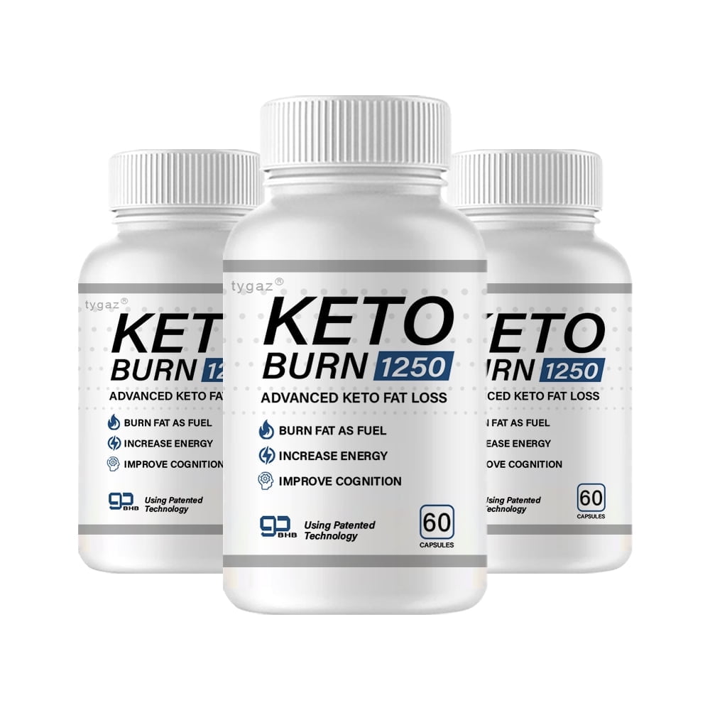 (3 Pack) Burn 1250 - Keto Burn 1250 - Walmart.com
