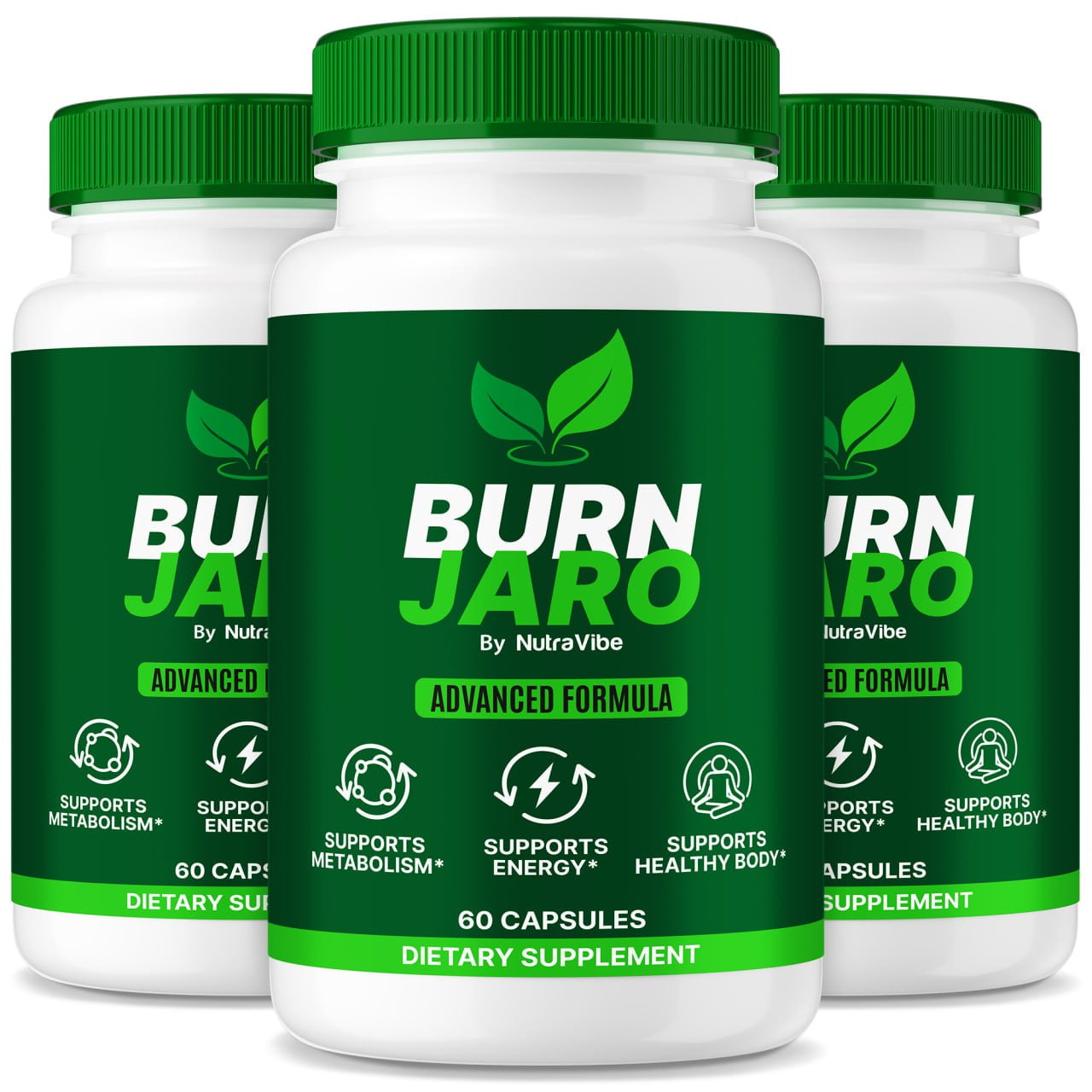 (3 Pack) Burn Jaro Capsules - Official BurnJaro to Support Active ...
