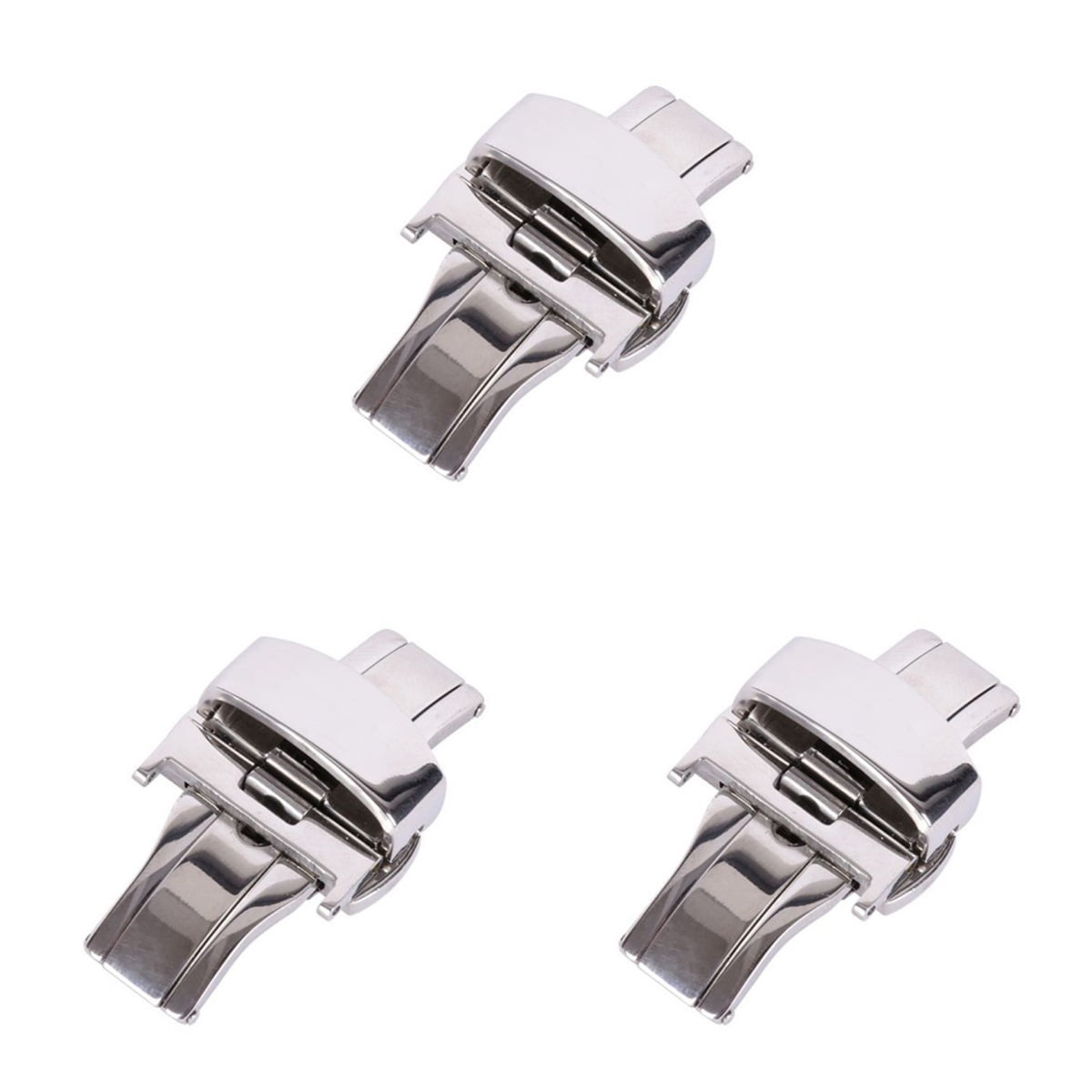 3 Pack Buttons Watch Band Strap Correa Para Reloj Watch Band Clasp ...