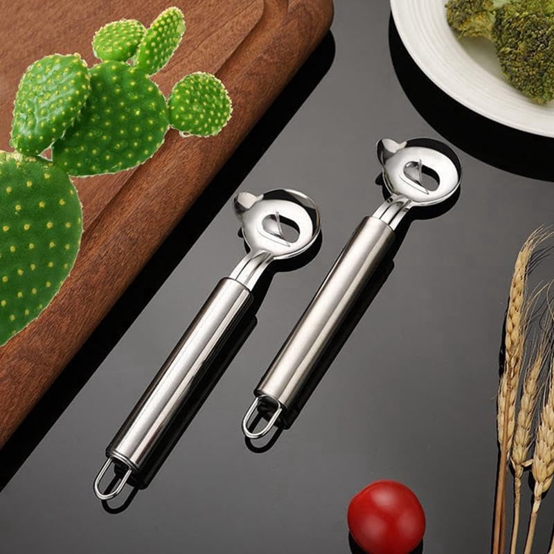3 Pack Cactus Peeler Spoon,2025 New Stainless Steel Cuchara Pelador de ...