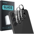 3 Pack Camera Lens Protector for Samsung Galaxy S23 Fe, Tempered Glass ...