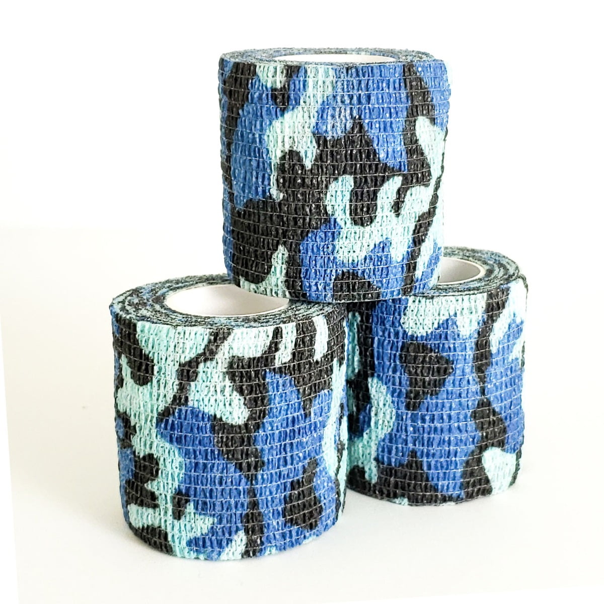 3 Pack - Camouflage Self Adhesive Cling Tape - Blue Camo #16 - Walmart.com