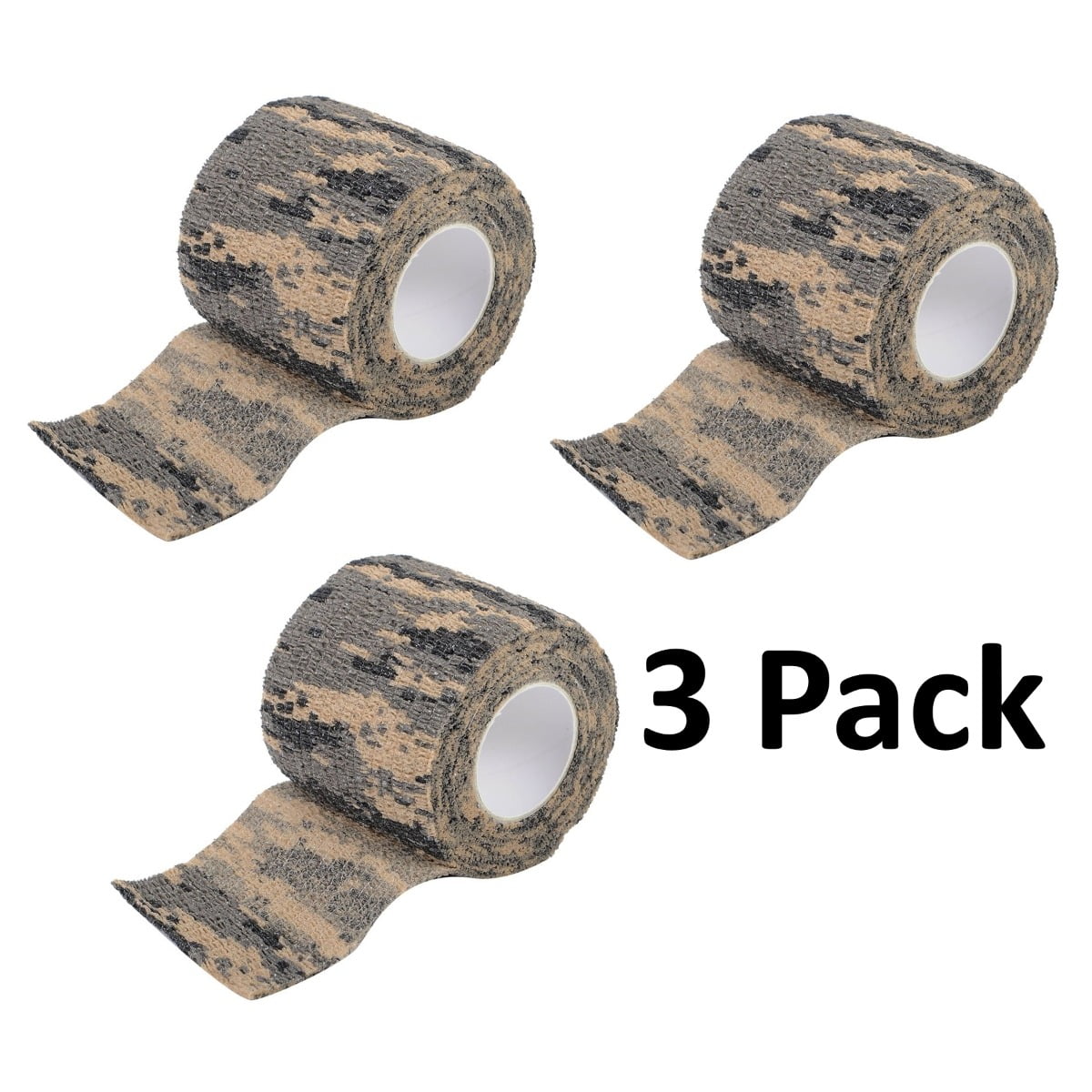 3 Pack – Camouflage Self Adhesive Cling Tape - Walmart.com