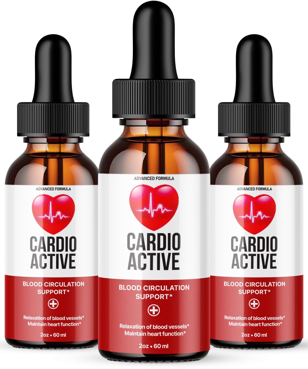 (3 Pack) Cardio Active, Drops to Maintain Healthy Levels, Cardio Active ...