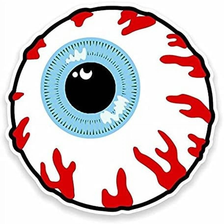 3 Pack - Cartoon Eye Eyeball Vinyl Sticker Decal - Sticker Graphic ...