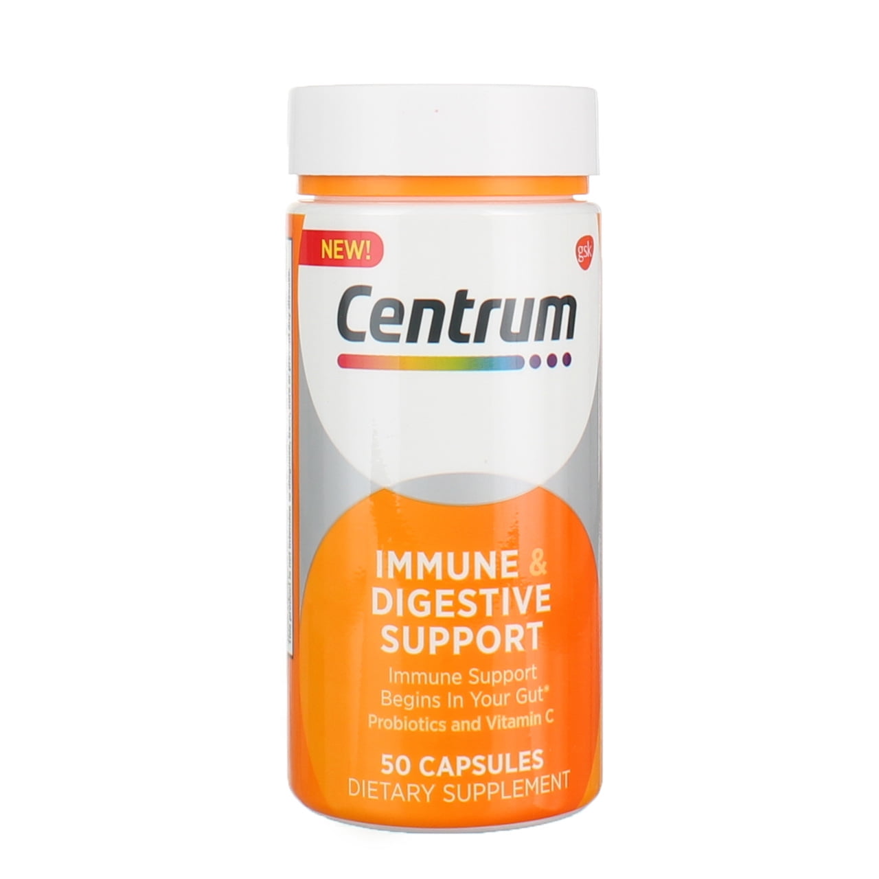 3 Pack - Centrum Immune & Digestive Support, Probiotic Supplement with ...