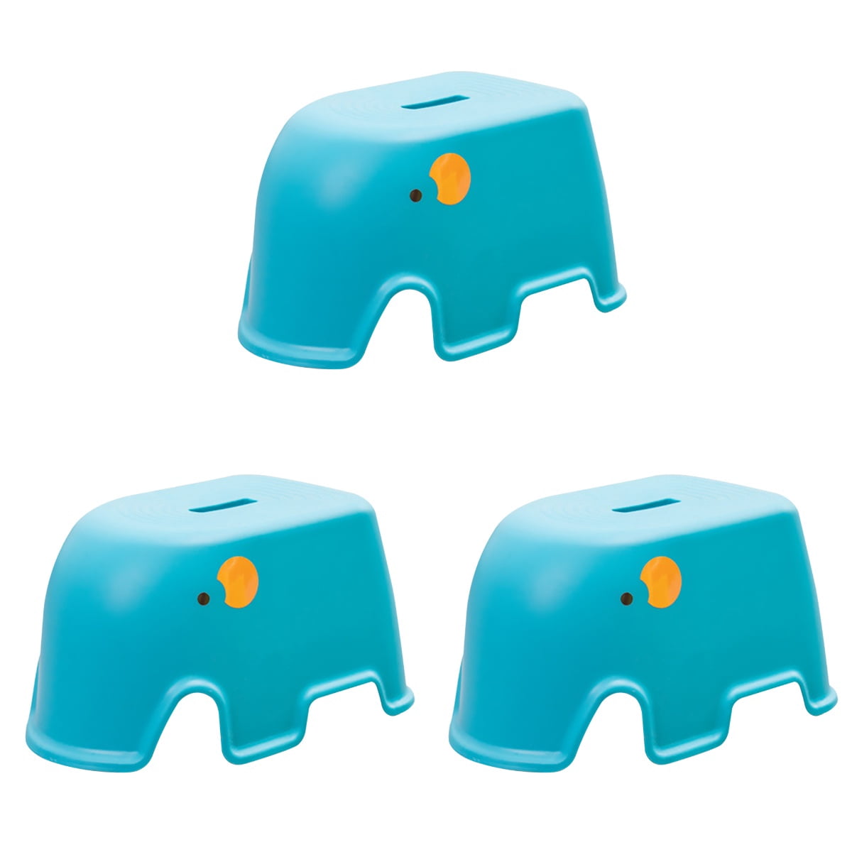 3 Pack Children's Step Stool Bathroom Ladder Chair Lightweight Baby ...