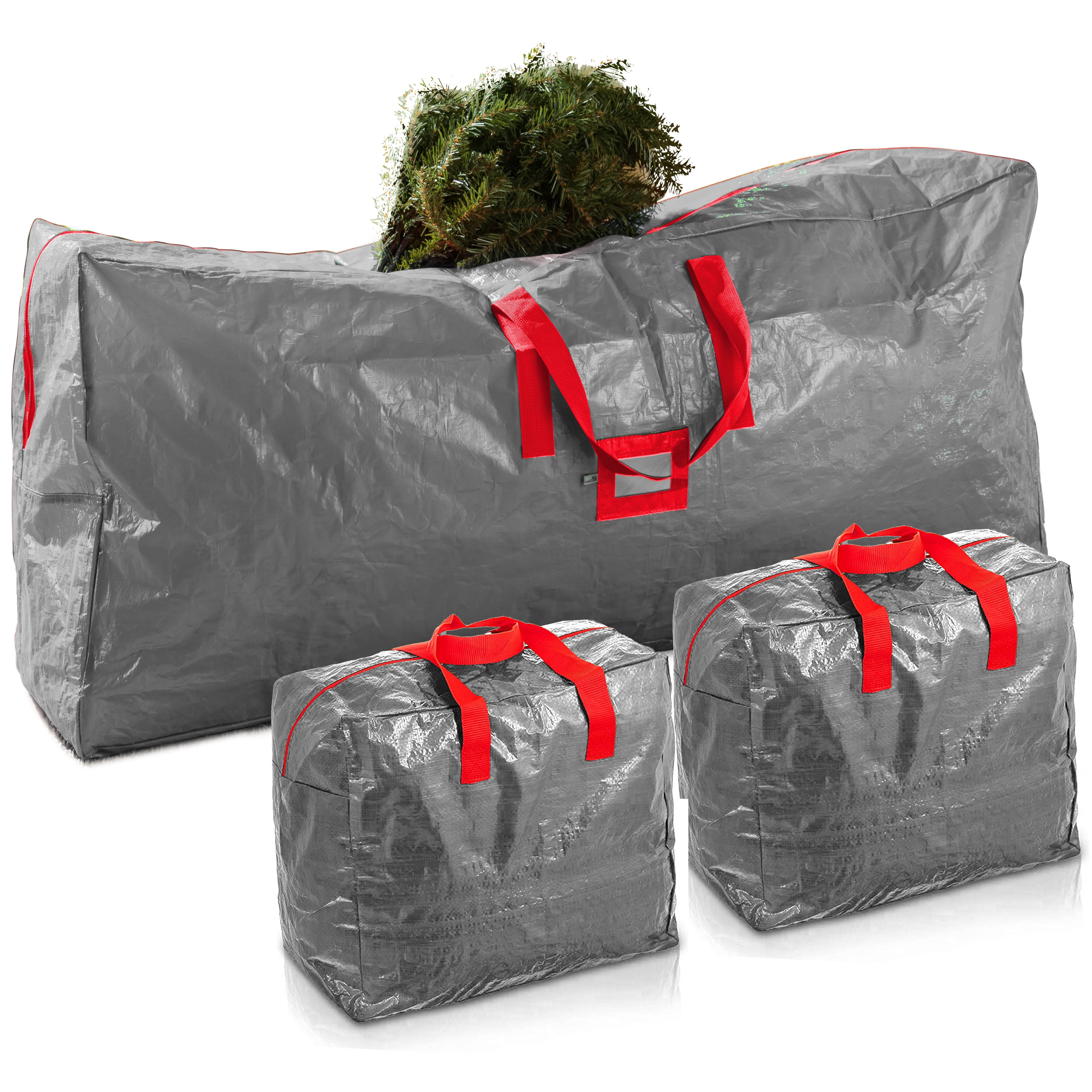 3-Pack Christmas Artificial Tree Storage Bag and Two Garland Bags ...