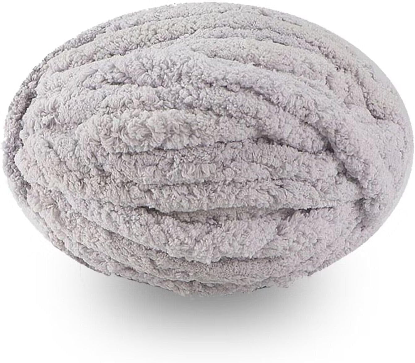 3 Pack Chunky Blanket Yarn for Hand Knitting,Super Soft Fluffy Bulky ...