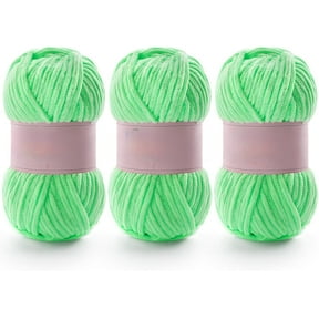 Estako Velvet (3- Skeins Pack) Chenille Blanket amigurumi Yarn for ...