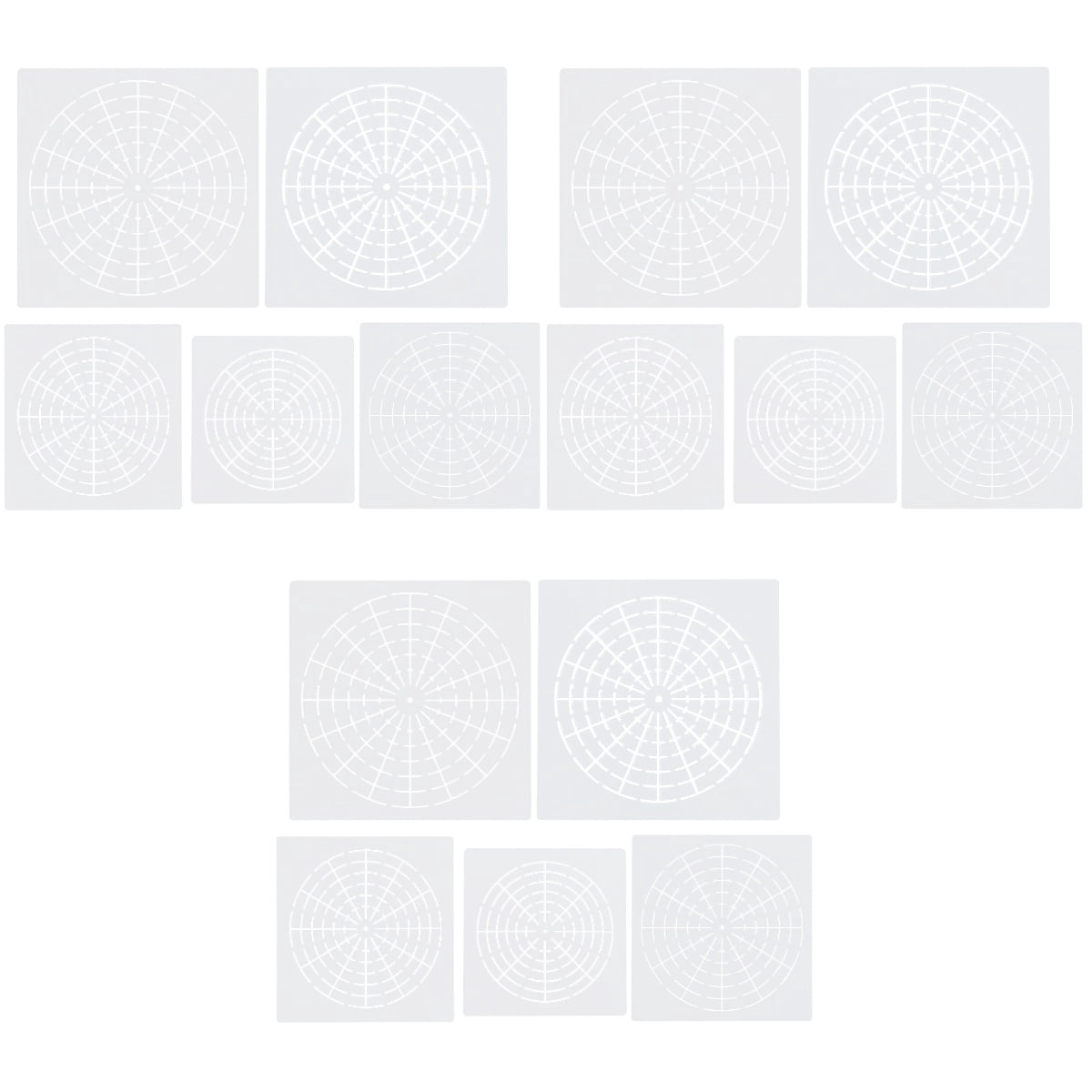 3 Pack Circle Template Mandala Painting Drawing Tool - Walmart.com