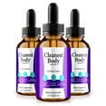 (3 Pack) Cleanest Body Drops, Organic Detox Formula for Overall Health ...
